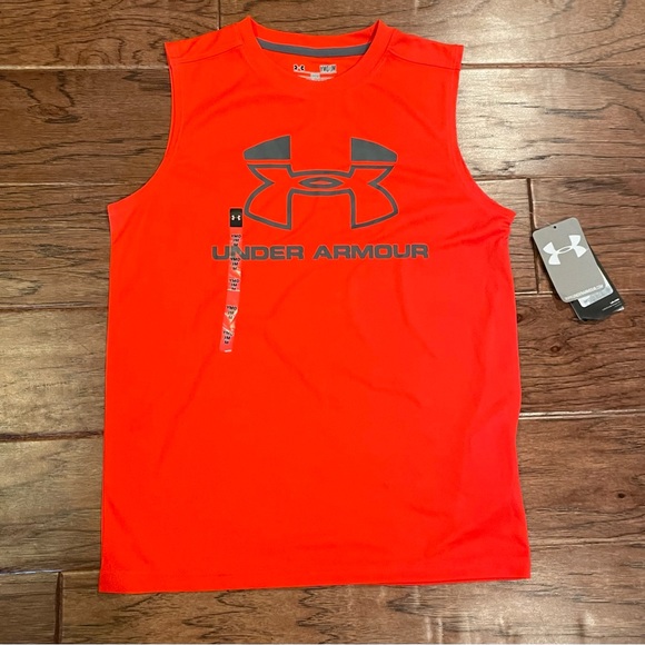 Under Armour | Shirts & Tops | Nwt Under Armour Muscle Logo Tank Size ...